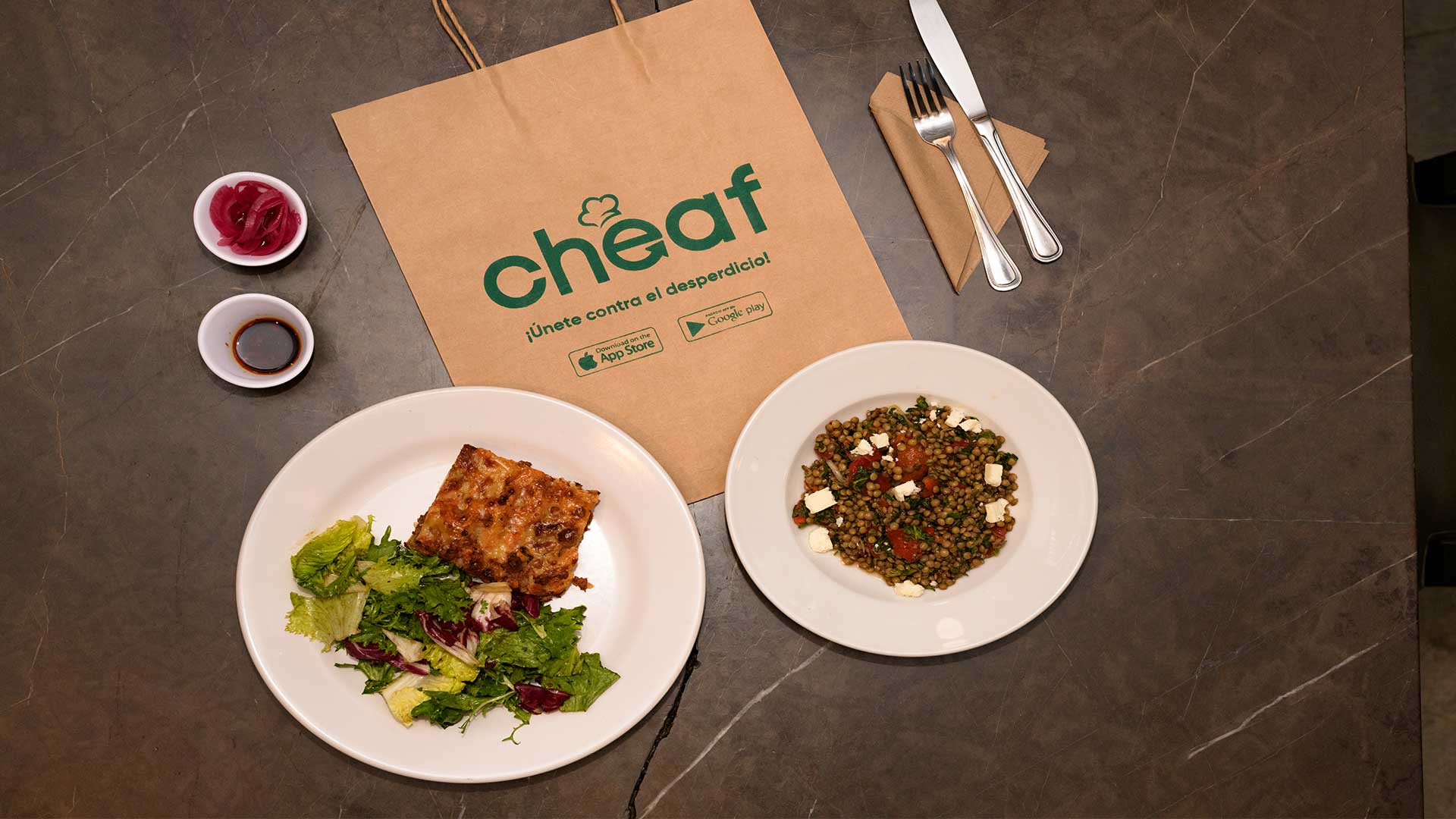 Usa Cheaf app para evitar el desperdicio de alimentos