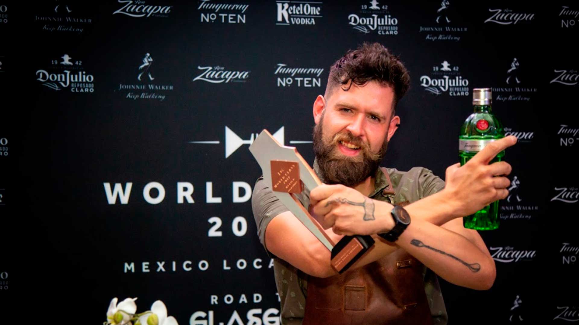 Rodrigo Vidales del bar Blacksmith es el ganador de World Class México